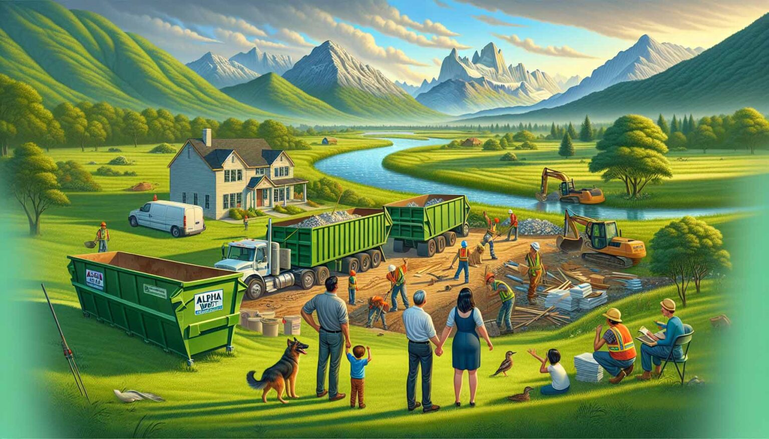 Chickamauga Dumpster Rentals – Alpha Waste Disposal