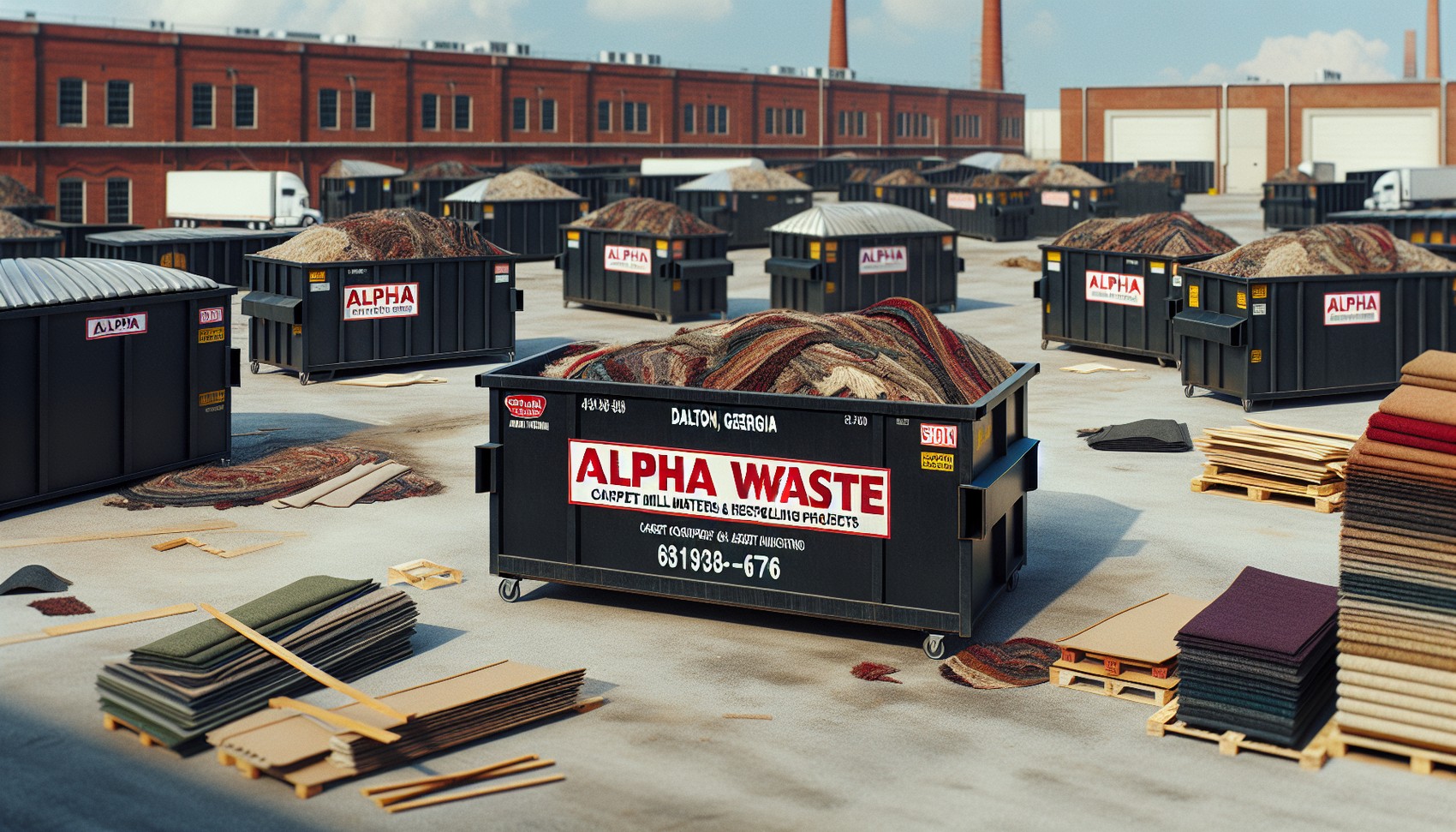 Calhoun Dumpster Rental – Alpha Waste Disposal