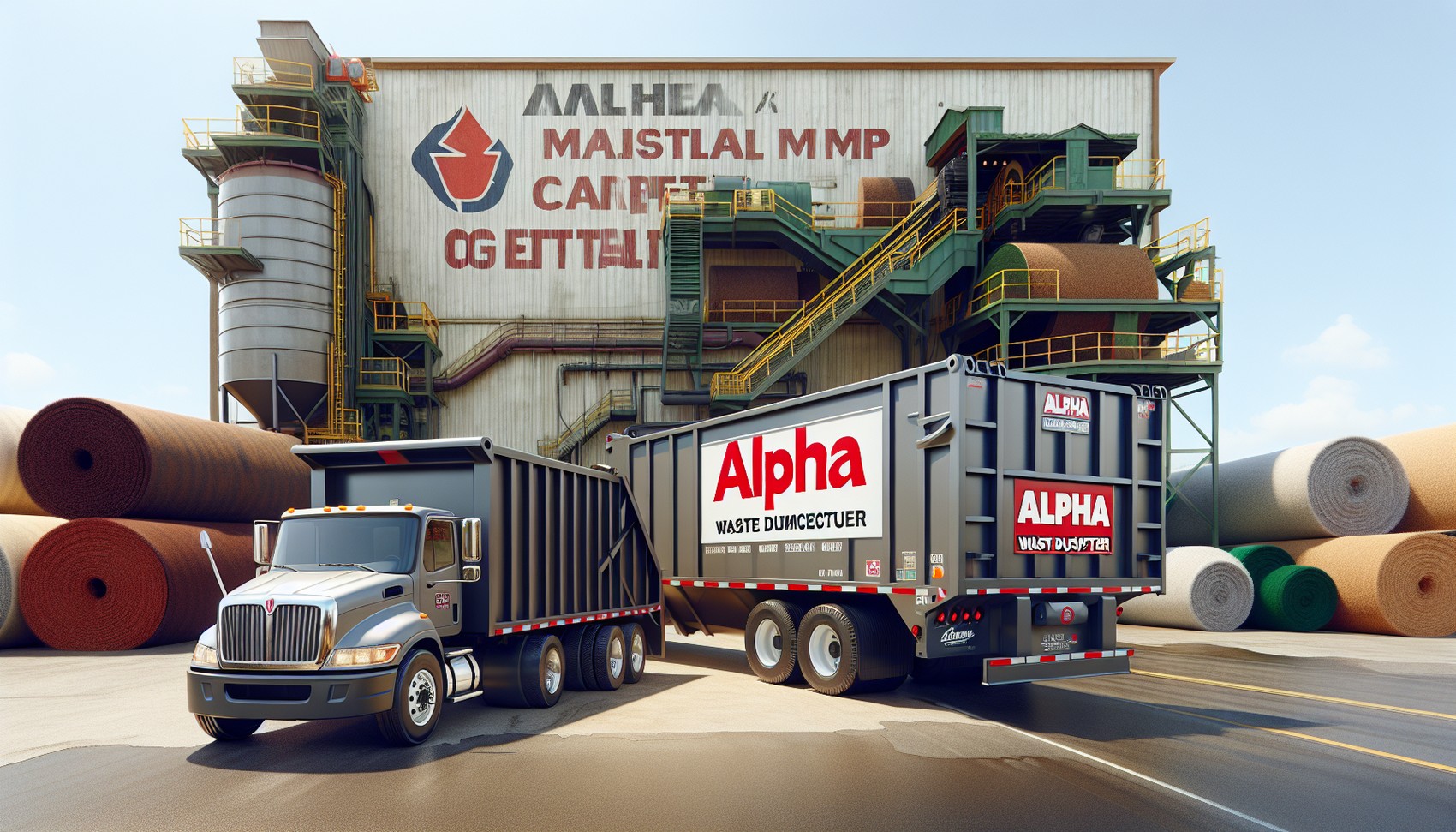 Industrial Dumpster in Dalton – Alpha Waste Disposal